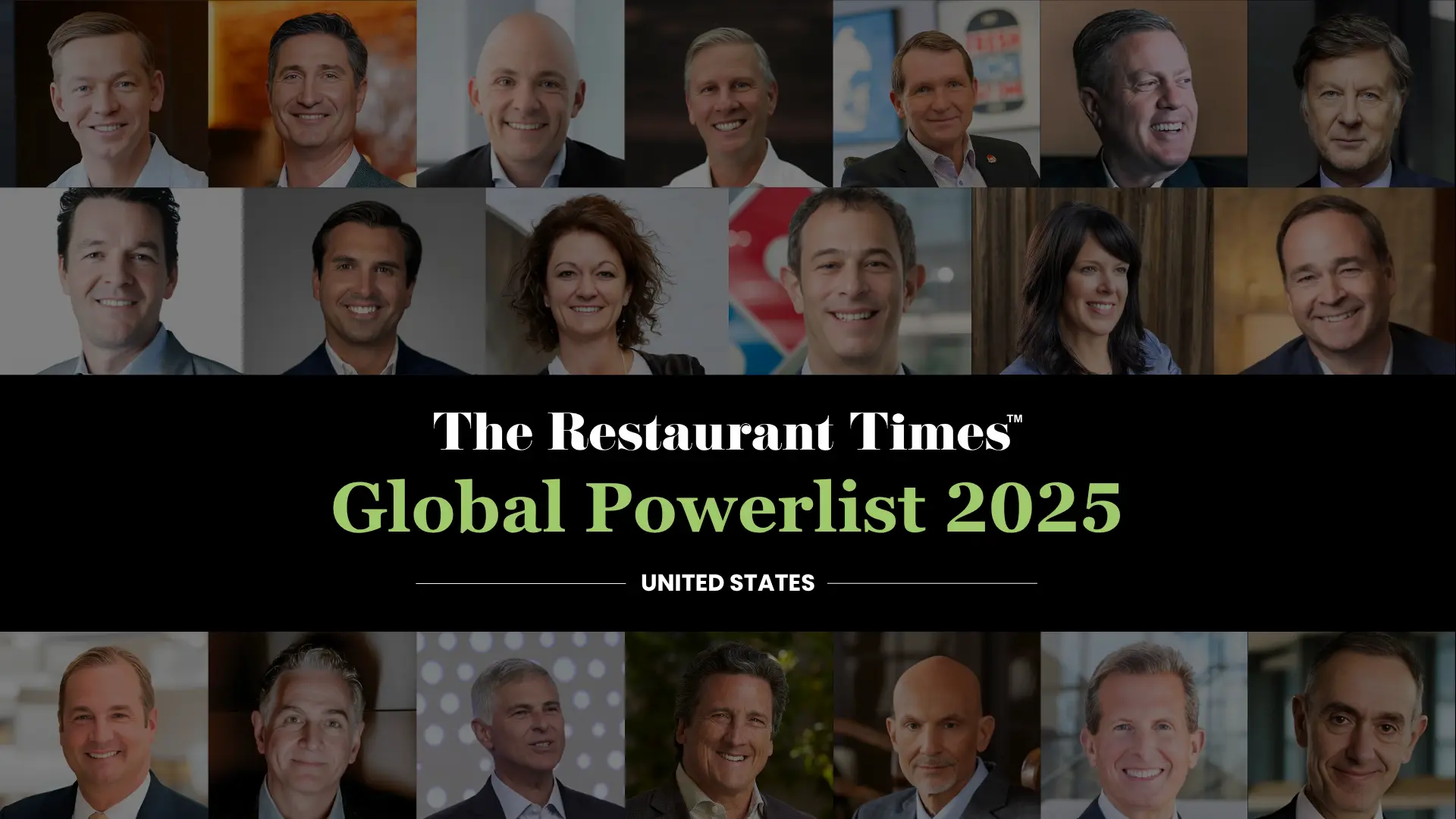 Top C-Suite Leaders in Food & Hospitality 2025 - US